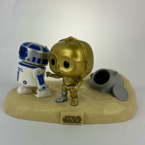 Star Wars | Toys | Star Wars C3po And R2d2 Pod Scene Funk Pop | Poshmark